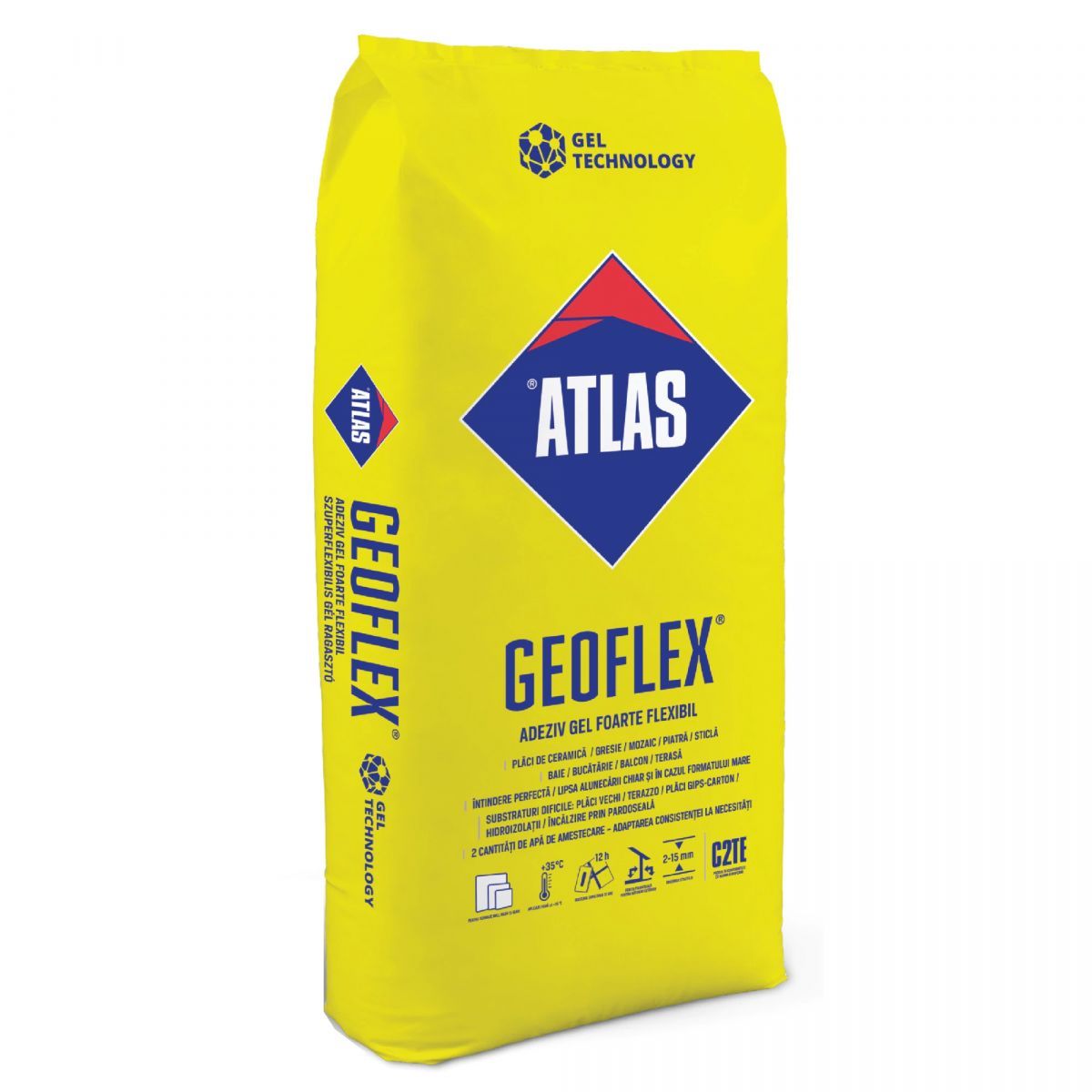 Adeziv flexibil Cesal ATLAS GEOFLEX 5kg - BonaLux