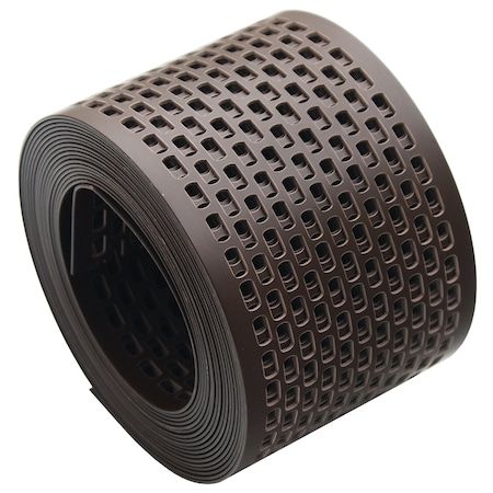 Banda de protectie plastic, Maro, 50X5000mm