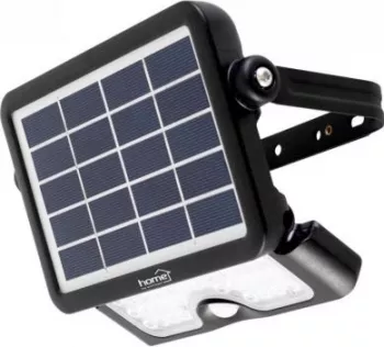 Reflector LED cu panou solar senzor de miscare 5W 500LM FLP500