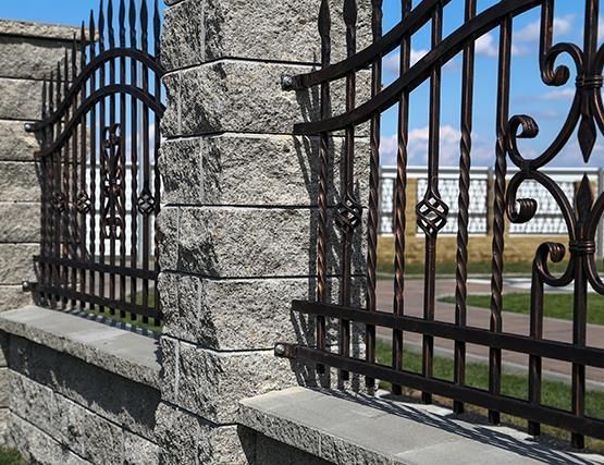 Element baza gard Symm 82 MIX ANTRACIT-GRI Gardeo