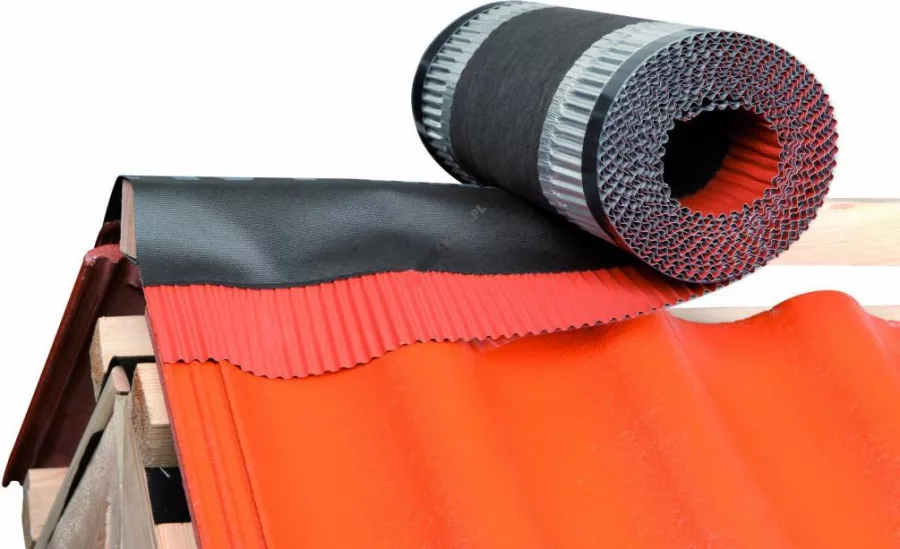 Banda coama, Guneroll, caramiziu 5000 x 310 mm