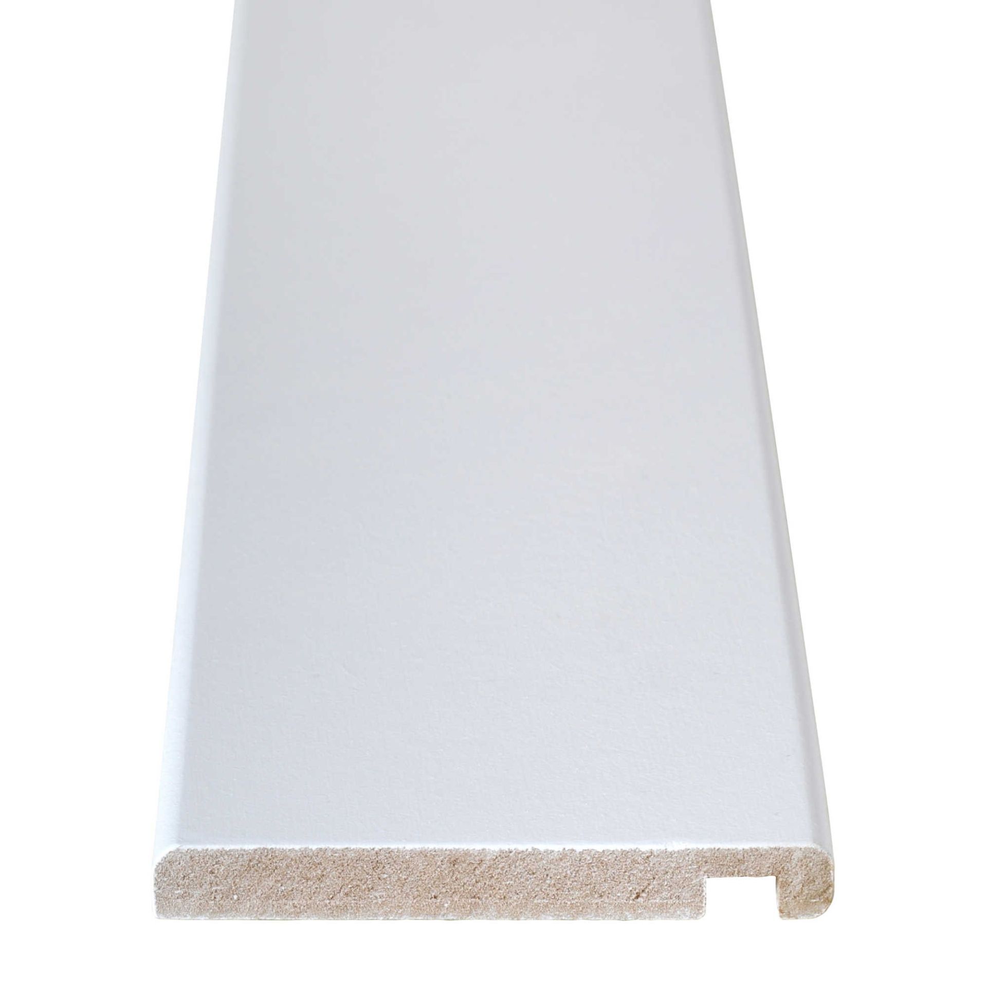 Set pervaze MDF 8+12X100 mm alb - BonaLux