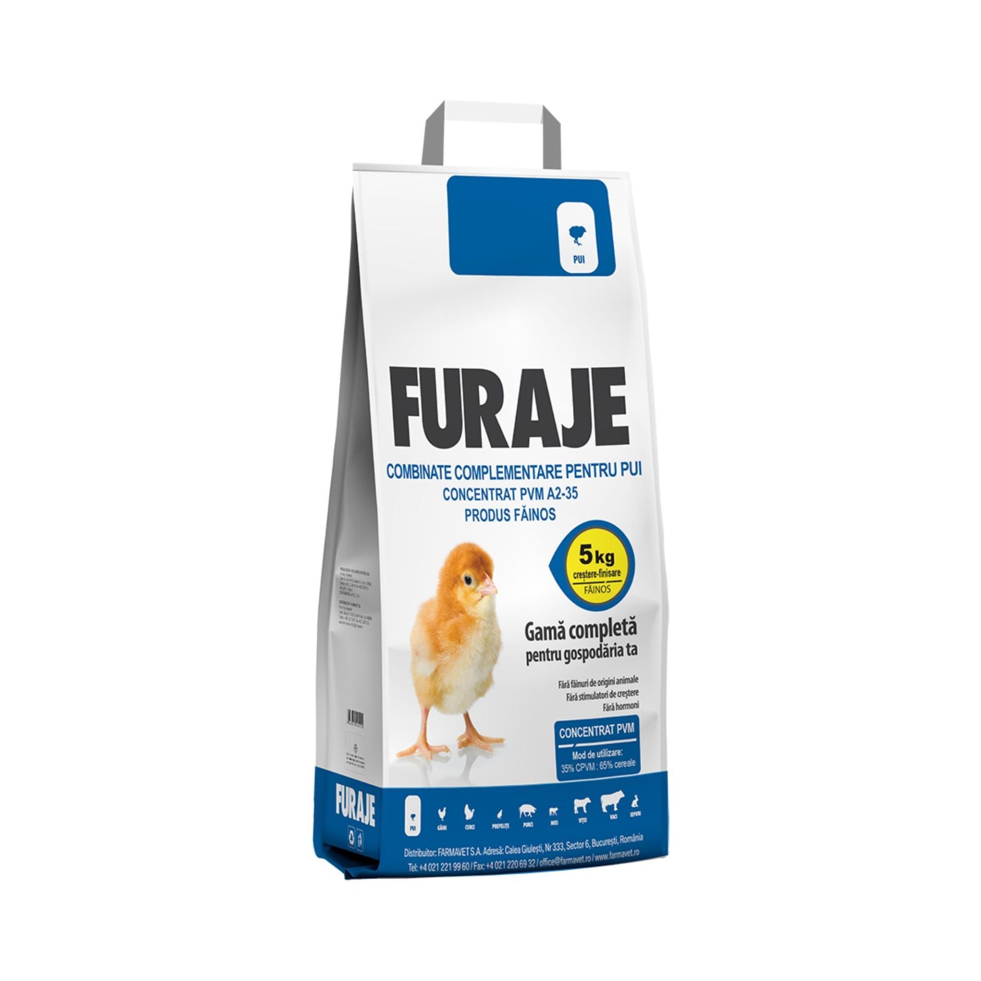 Furaje pui crestere amestec 5 kg - BonaLux