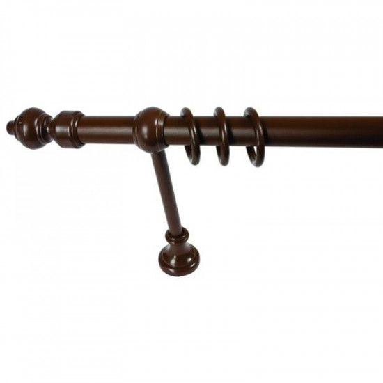 Galerii perdele, sine galerie metal maro 180