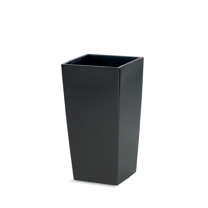 Ghiveci de flori inalt, antracit - BonaLux