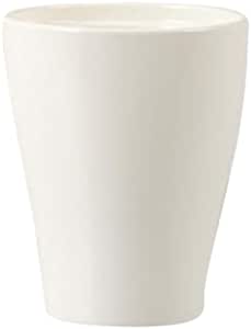 Ghiveci conic alb - BonaLux