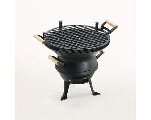 Gratar din fonta cu carbuni 35 cm suprfata de gatit 0630