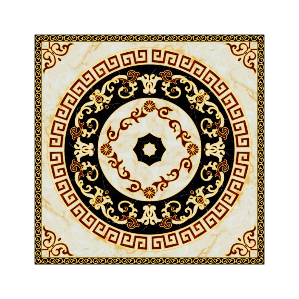 Gresie decor baroque 8010 60x60 - BonaLux