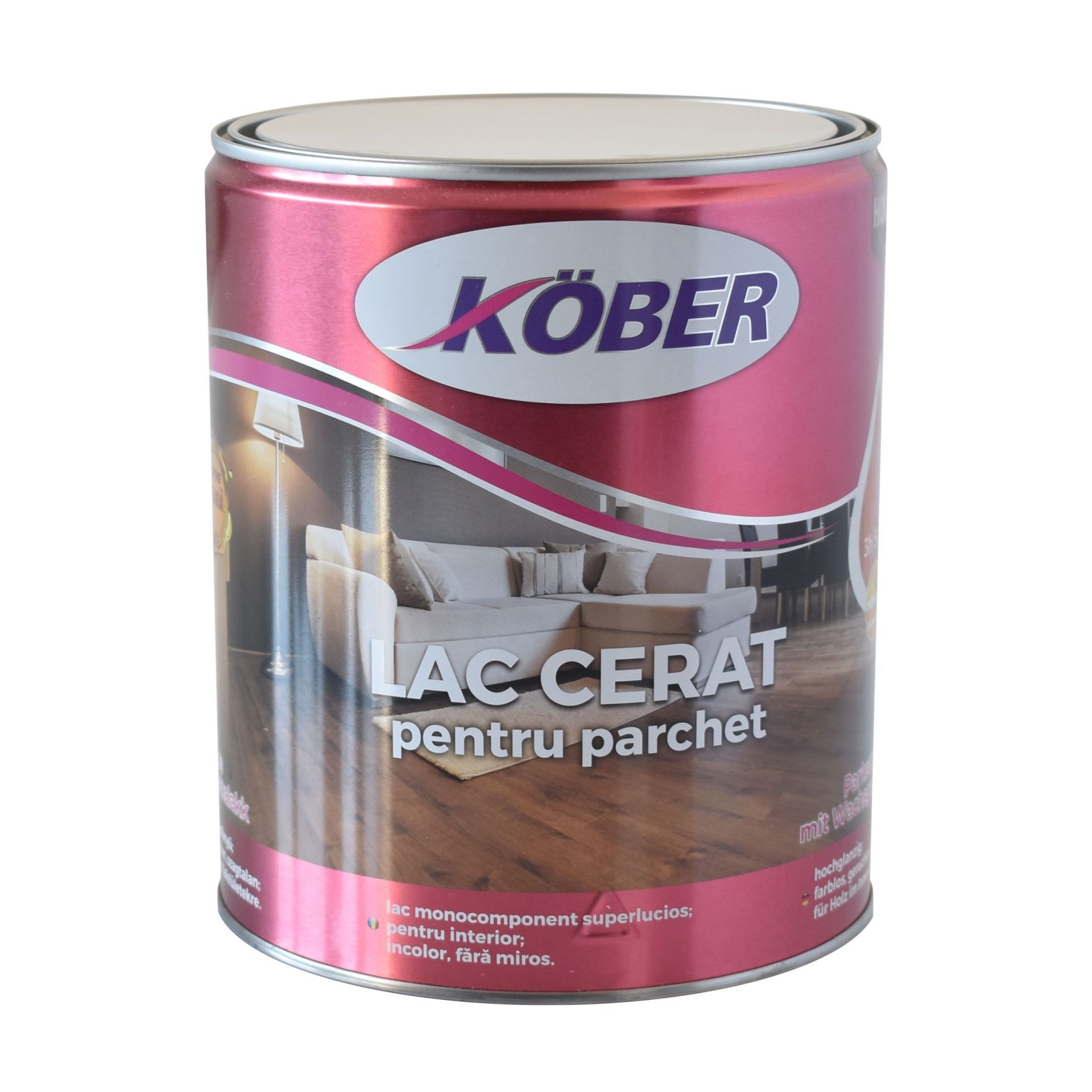 Lac pentru parchet Kober L5310, incolor, 4 L