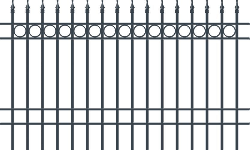 Panou gard oxford 120x200 RAL7016 W9039 - BonaLux