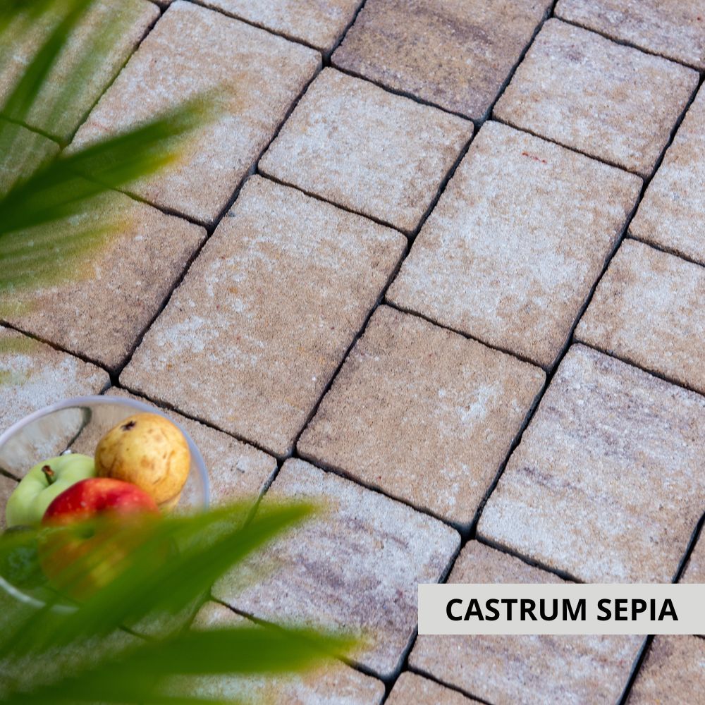 Pavaj Castrum sepia grosime 40 Cm - BonaLux