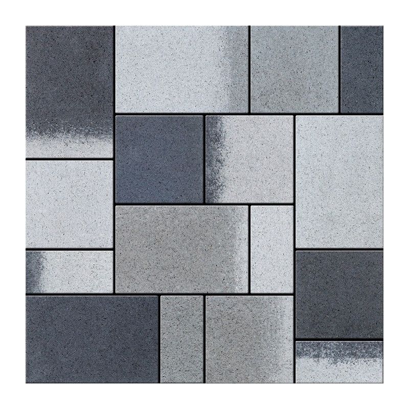 Pavele si borduri de beton RETTANGO 30/20/6 alb Polar
