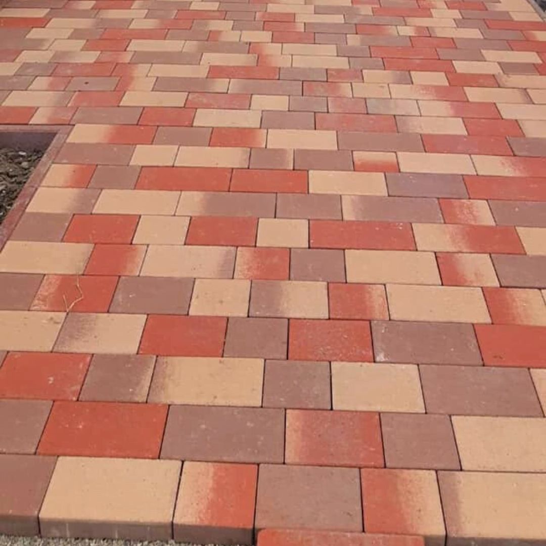 Pavele si borduri de beton RETTANGO 30/20/6 FRUNZIS Toamna