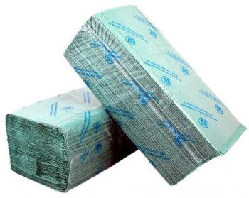 Prosoape hartie verde Misavan, 200 buc, 1 strat