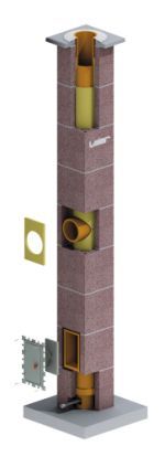 Sistem de cos fum Leier SM16, 6 M, racord 90