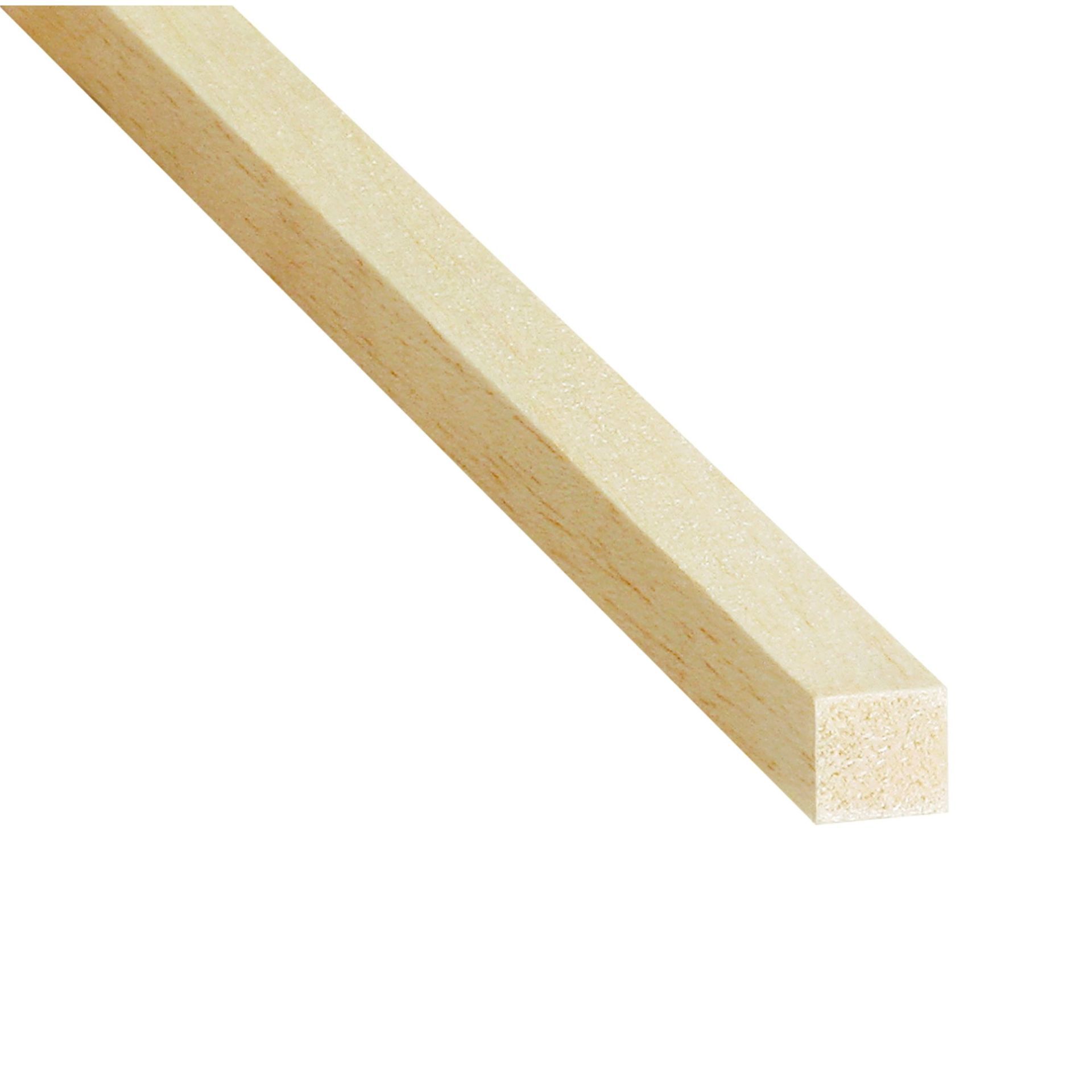 Rigla lemn PIN 120CM Sl12.5x12.5 - BonaLux