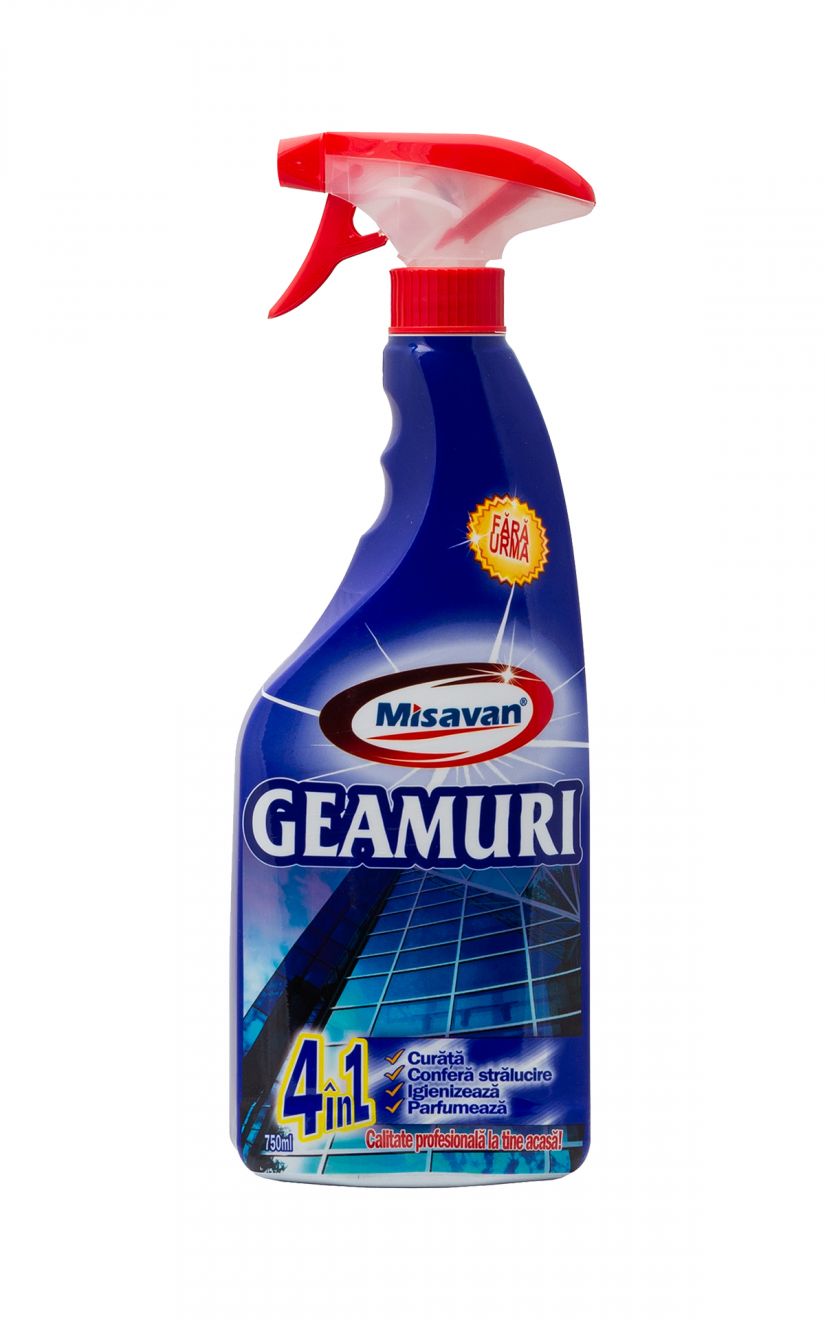 Solutie de curatat geamuri Misavan 4in1 750ml