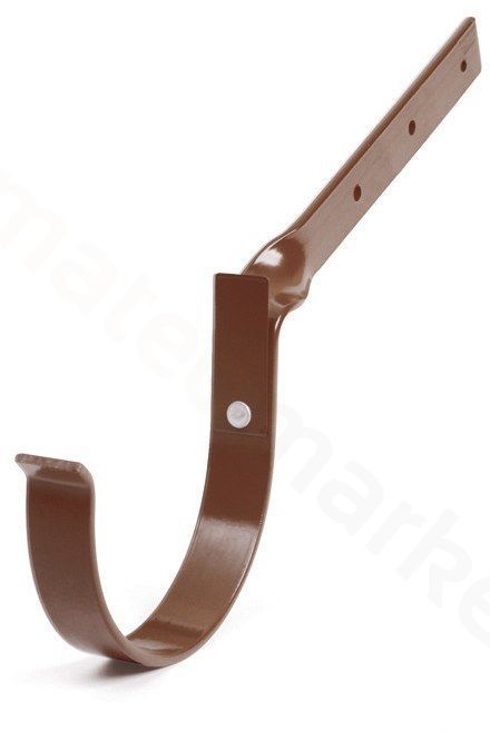 Suport jgheab metalic rasucit, CELLFAST, maro, D 125mm