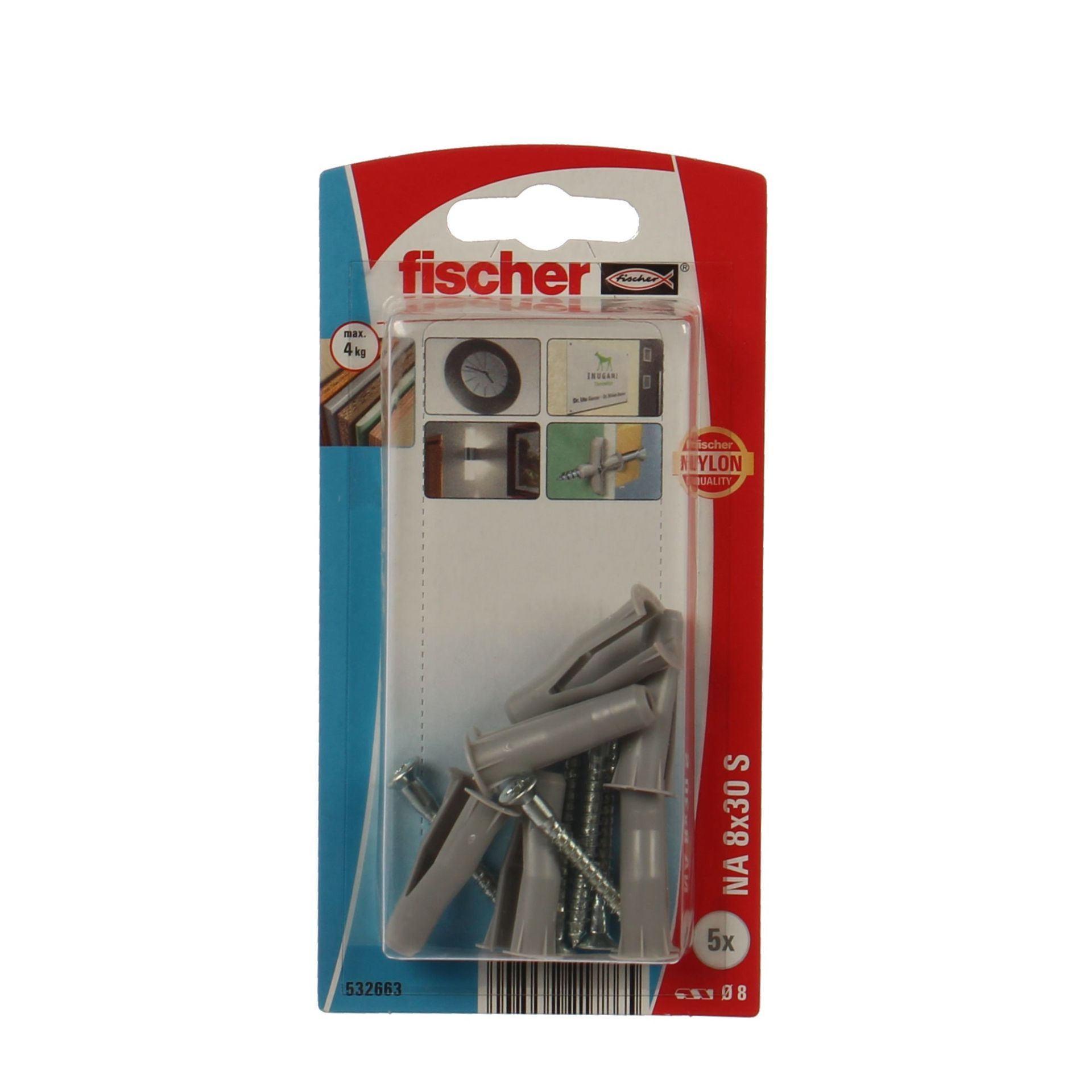 Suruburi, cuie, dibluri si alte elemente de fixare 8X30 diblu Metalic