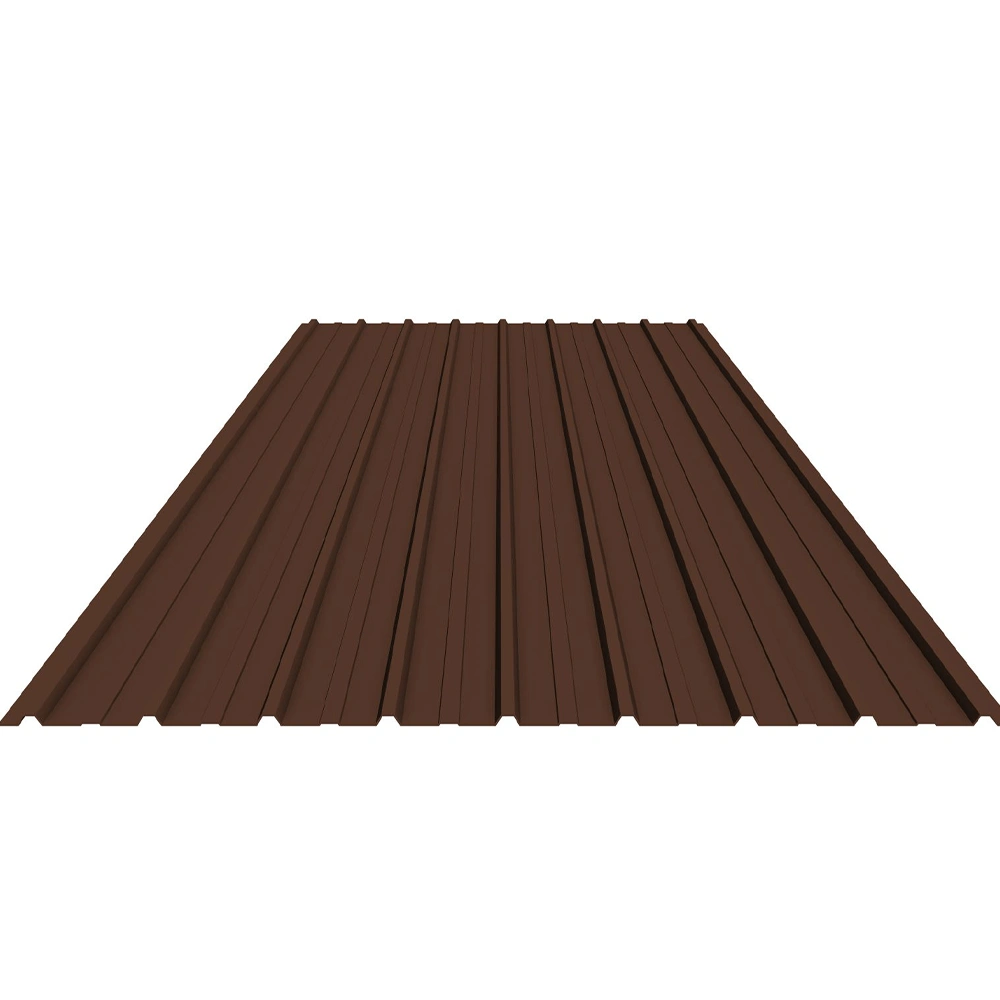 Tabla cutata, lisa si accesorii cutata T12 acoperis RAL 8017 0.40 Mm