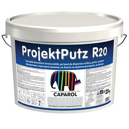 Tencuiala decorativa Caparol projektputz R20-25kg
