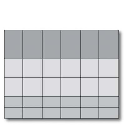 Pavele si borduri de beton RETTANGO 20/20/6 BEJ Nuantat