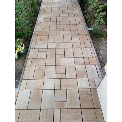 Pavele si borduri de beton RETTANGO Combi 8CM BEJ Nuantat