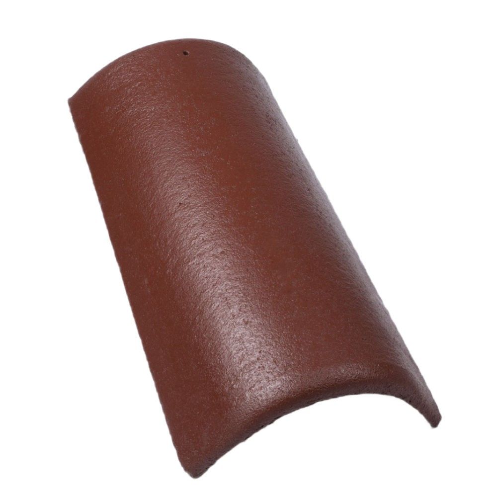 Tigla de coama Bramac, brun roscat inchis