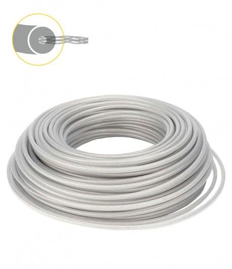 Fir motocoasa insertie otel 15M/3mm,Lt36925 , Gri