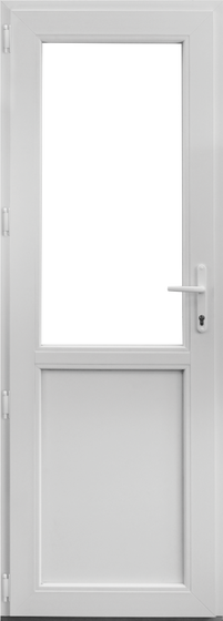 Usi PVC cu geam termopan - BonaLux