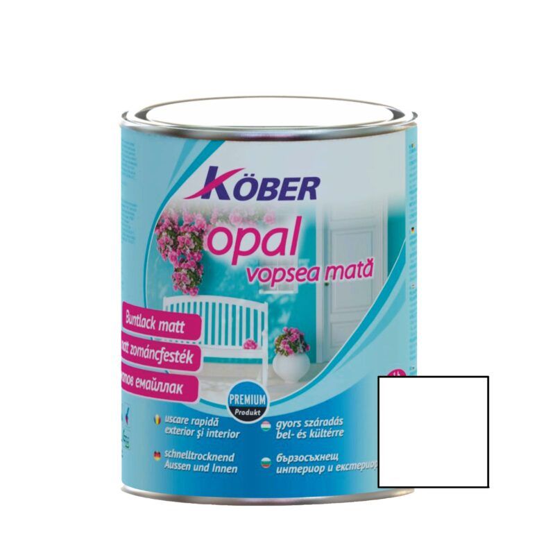 Vopsea alchidica pentru lemn / metal, Kober Opal, interior exterior,