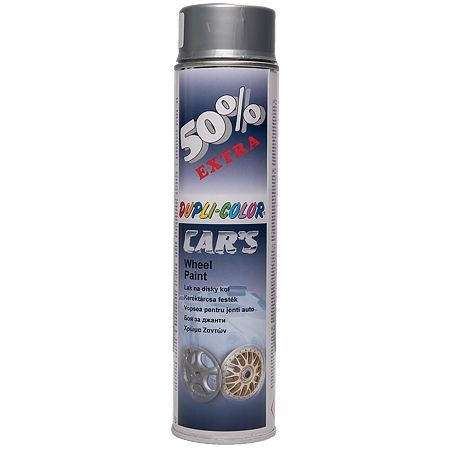 Spray vopsea pentru jante auto, Dupli-Color, argintiu, exterior, 600